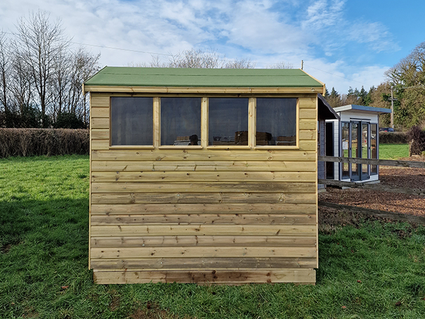 Heavy Duty Apex 8x6 Shed — Frome Stables
