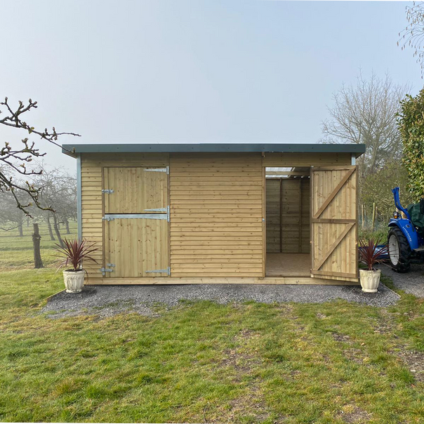 Mobile Stable 12x12 + Tackroom 6x12 — Frome Stables